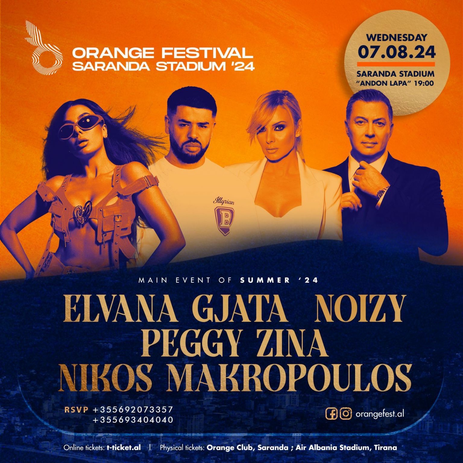 Orange Saranda s Festival 2024 Arg tim Dhe Surpriza Me Artist t M T Orange Saranda s Festival 2024 Arg tim Dhe Surpriza Me Artist t M T